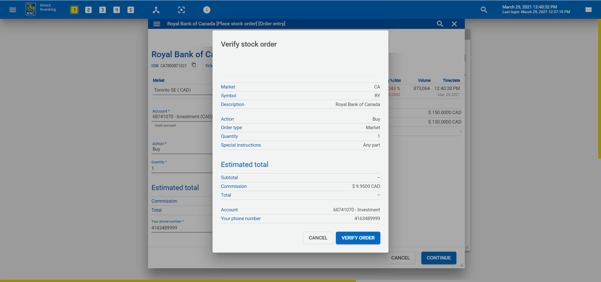 How to Place a Stock or ETF Order